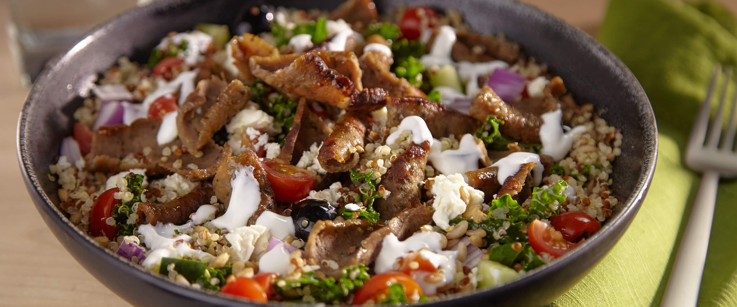Ancient Greek Grains Bowl - Grecian Delight | Kronos Foods