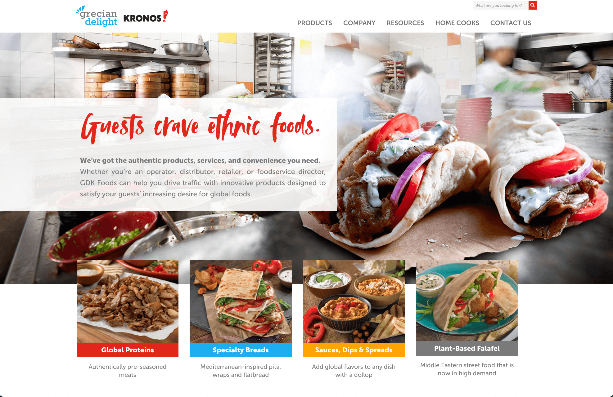 Kronos Foods Logo